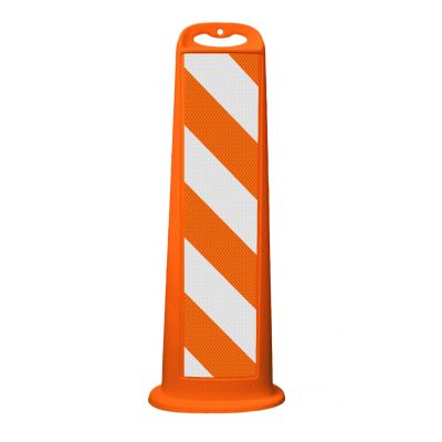Cortina TrailBlazer Vertical Panel Channelizer 45 Inch, Orange