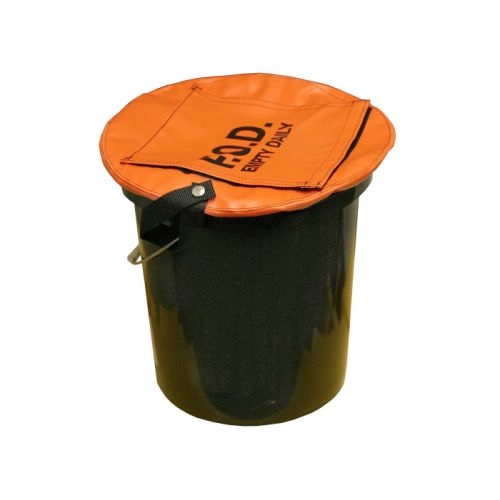 FOD Secure Bucket Cover w/Flap Top