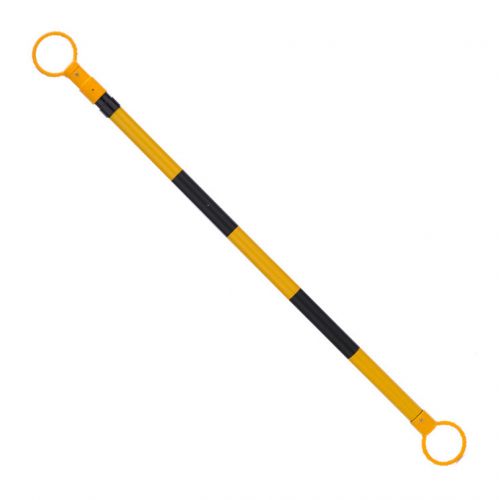 Retractable Delineator Bar Black & Yellow