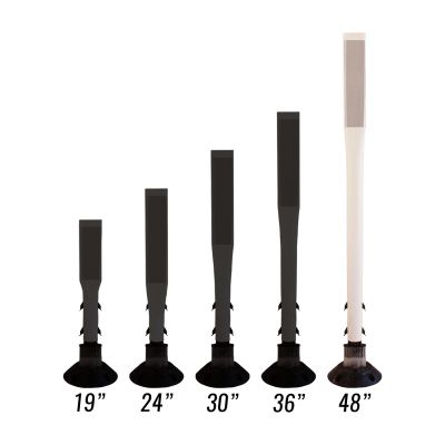 48" Surface Mount Flat Top Traffic Delineator - Traffic Cones For Less