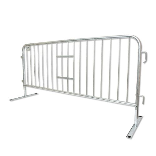Metal Barrier Direct Barricade 8ft w/Flat Feet Base