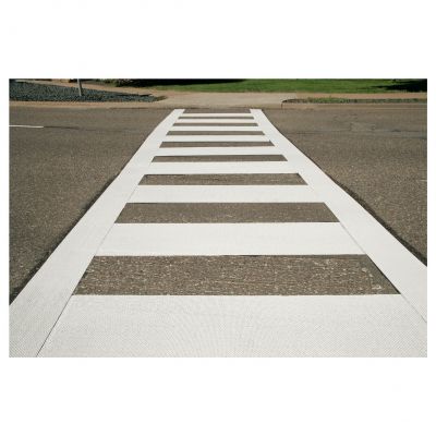 Temporary Pavement Marking Tape Construction Grade White 4" x 50 Yd