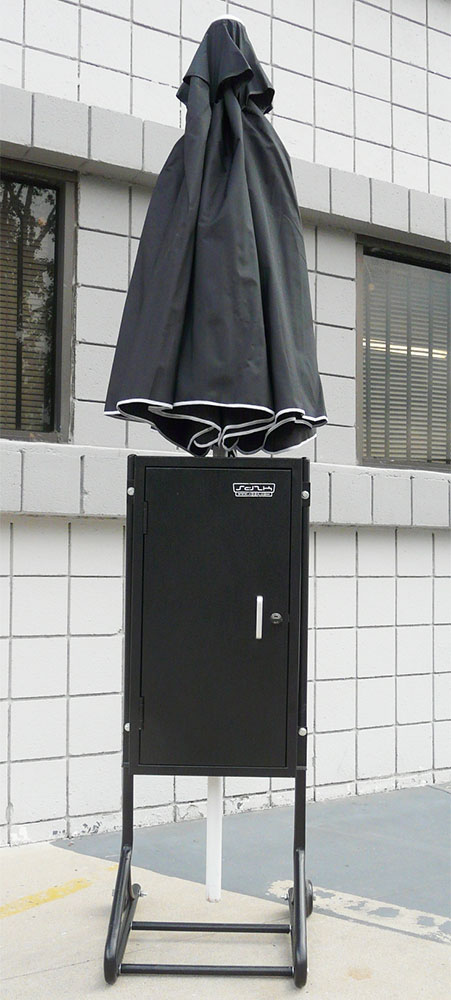 Designer Stand for 50 Hook Valet Key Box in Black - Traffic Cones For Less