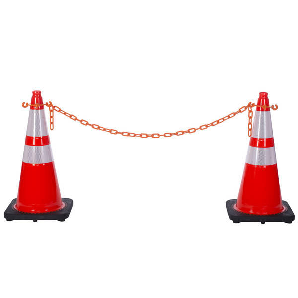 Traffic Cone Chain Adapter, Pack of 6 - Traffic Cones For Less