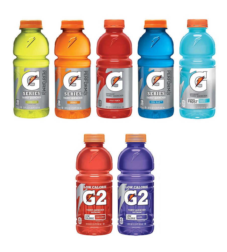 Gatorade 20 oz Wide Mouth Bottles - Two Pallet Bundle
