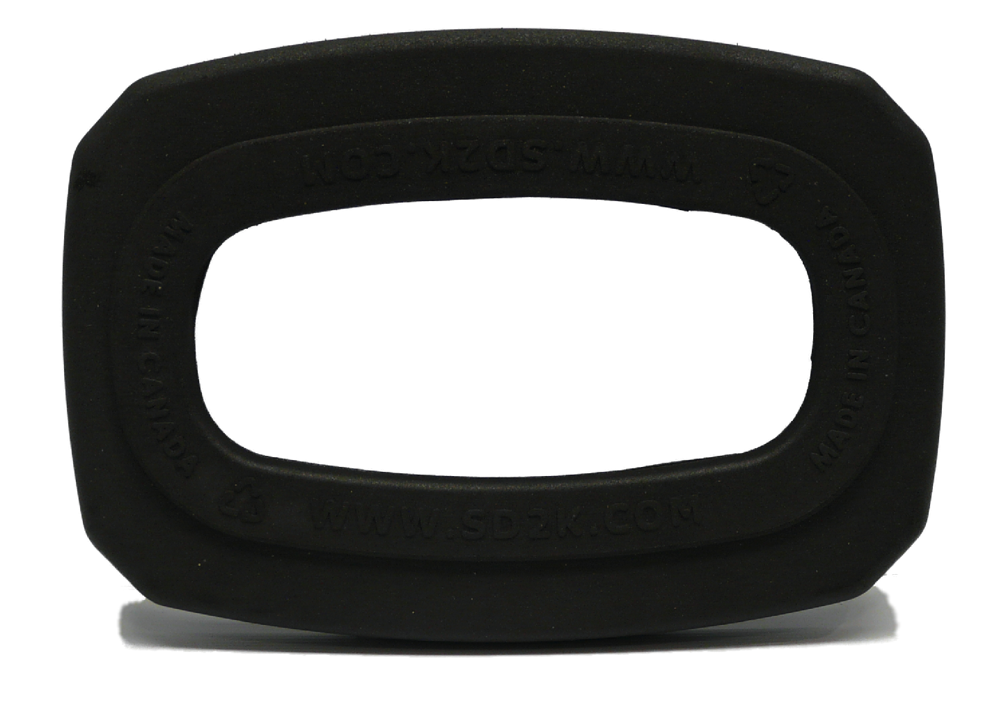 Valet Black Vertical Panel Slow with Reflective Sign P27