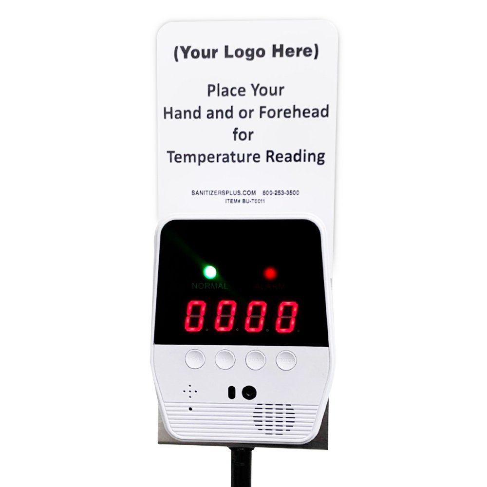 Infrared Wrist & Forehead Temperature Scanner Stand