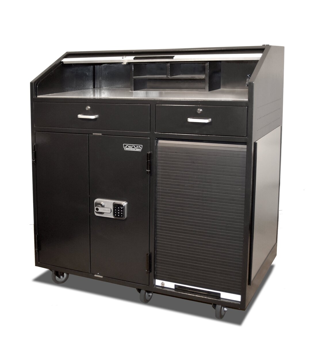 LUX Valet Podium w/Digital Lock and 200 Hooks