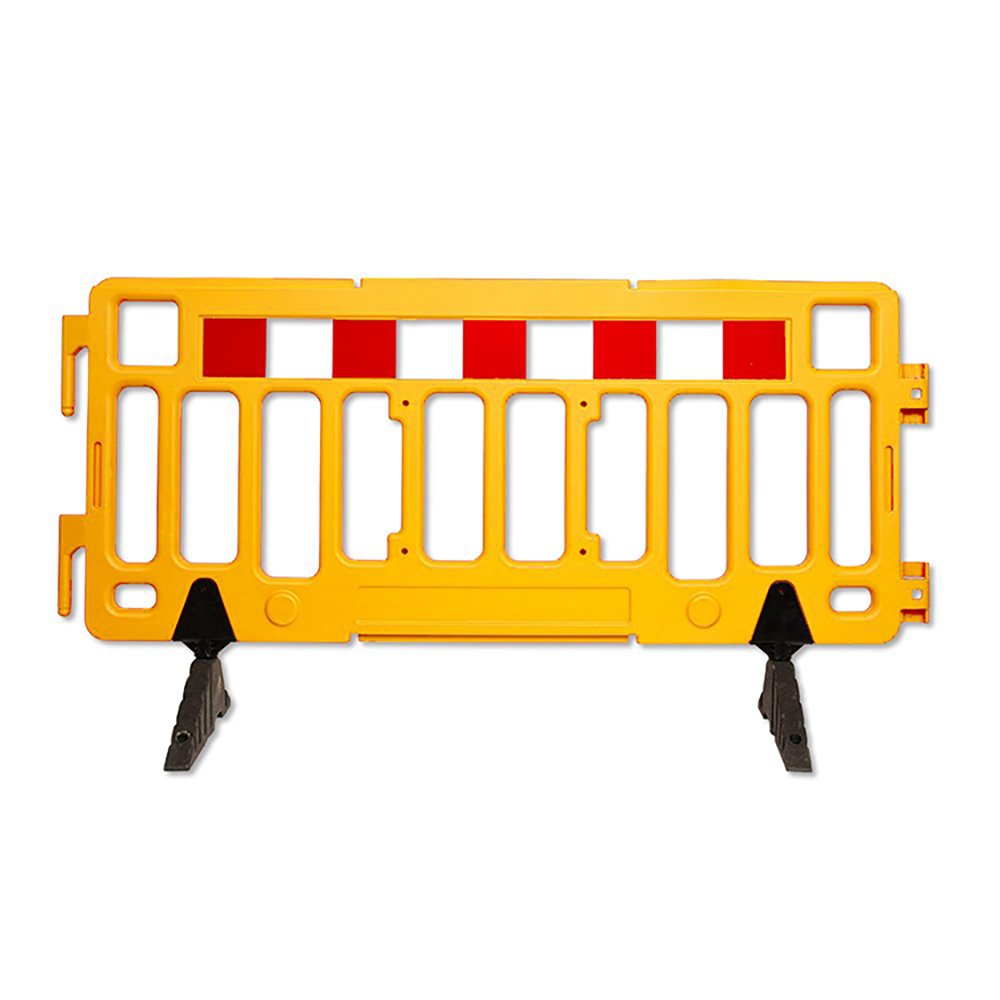 6ft Heavy Duty ADA Orange Plastic Barricade