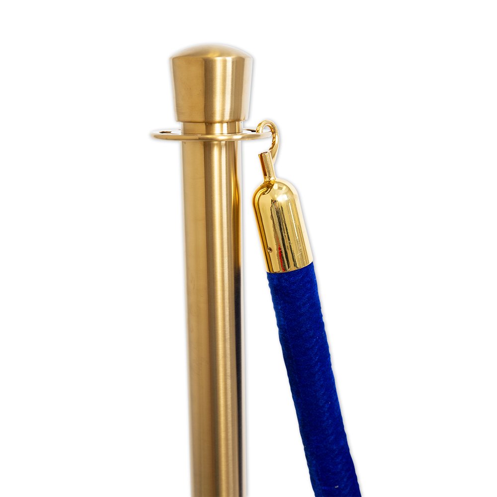 Traditional Crown Urn Top Post - Brass Finish