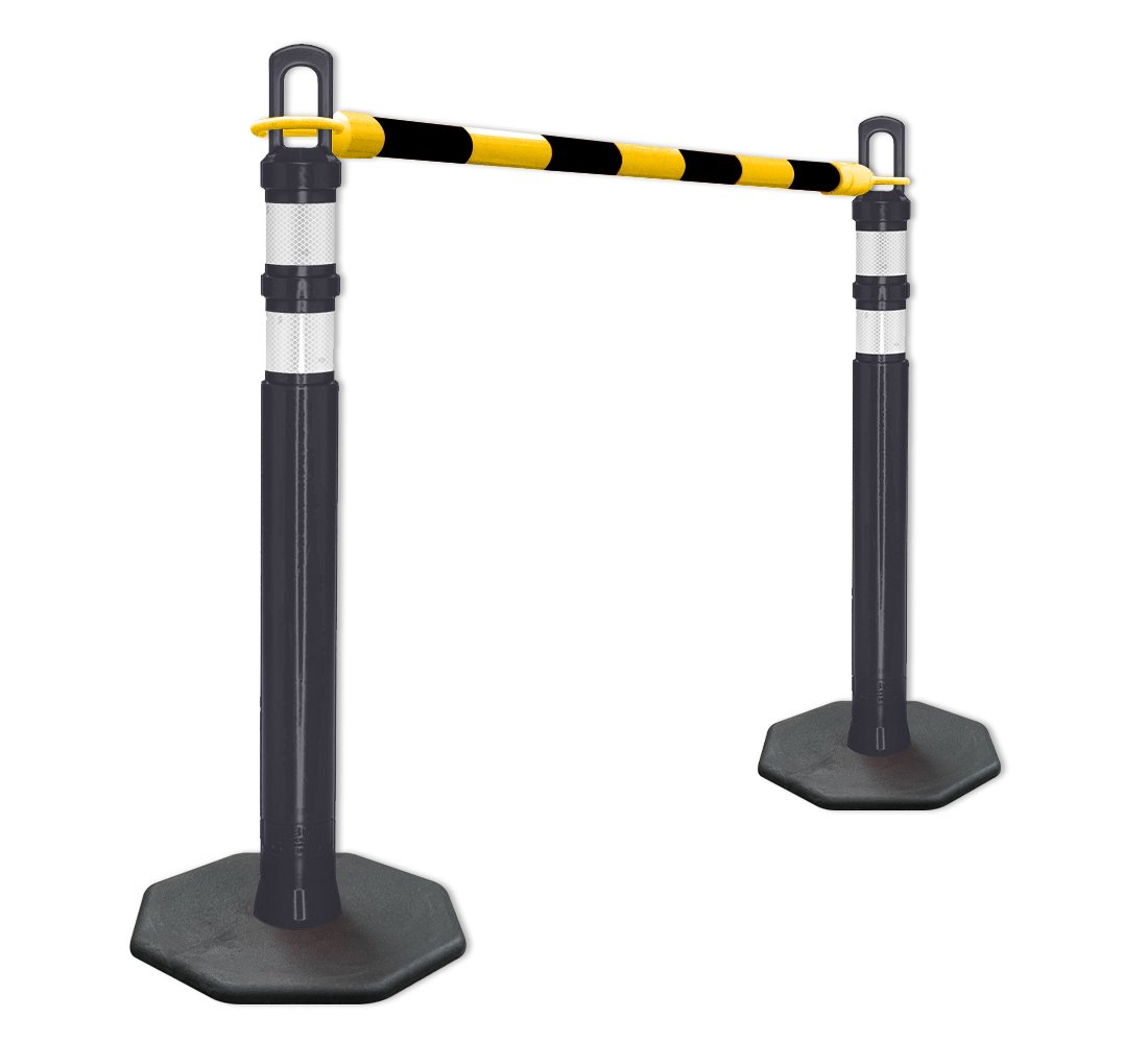 Black 42" Looper Tube Delineator Post - Pack of 400