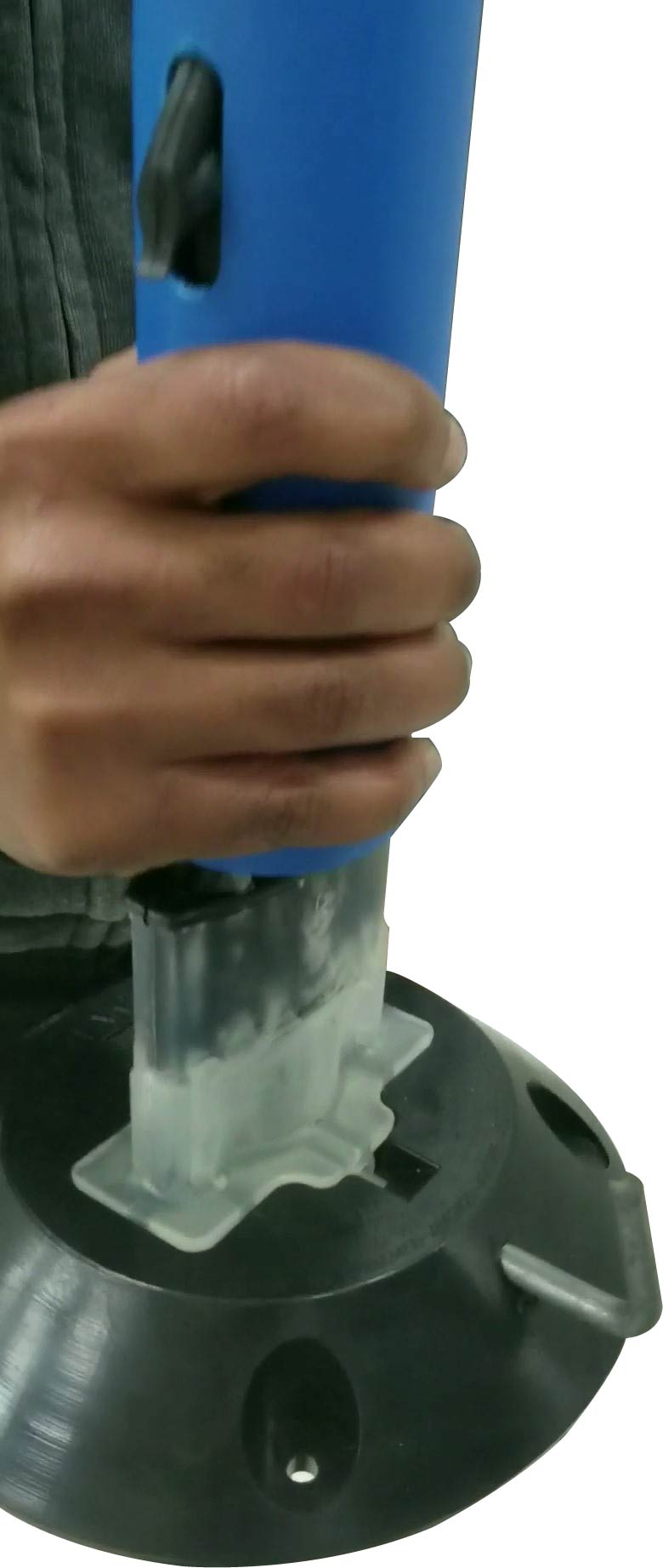 48" Removable Flexible Surface Mount Flat Top Traffic Delineator