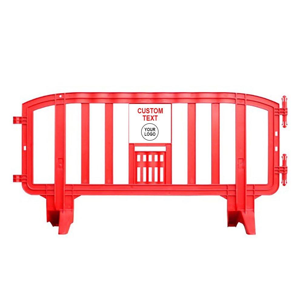 Movit Plastic Crowd Control Barricade - Red