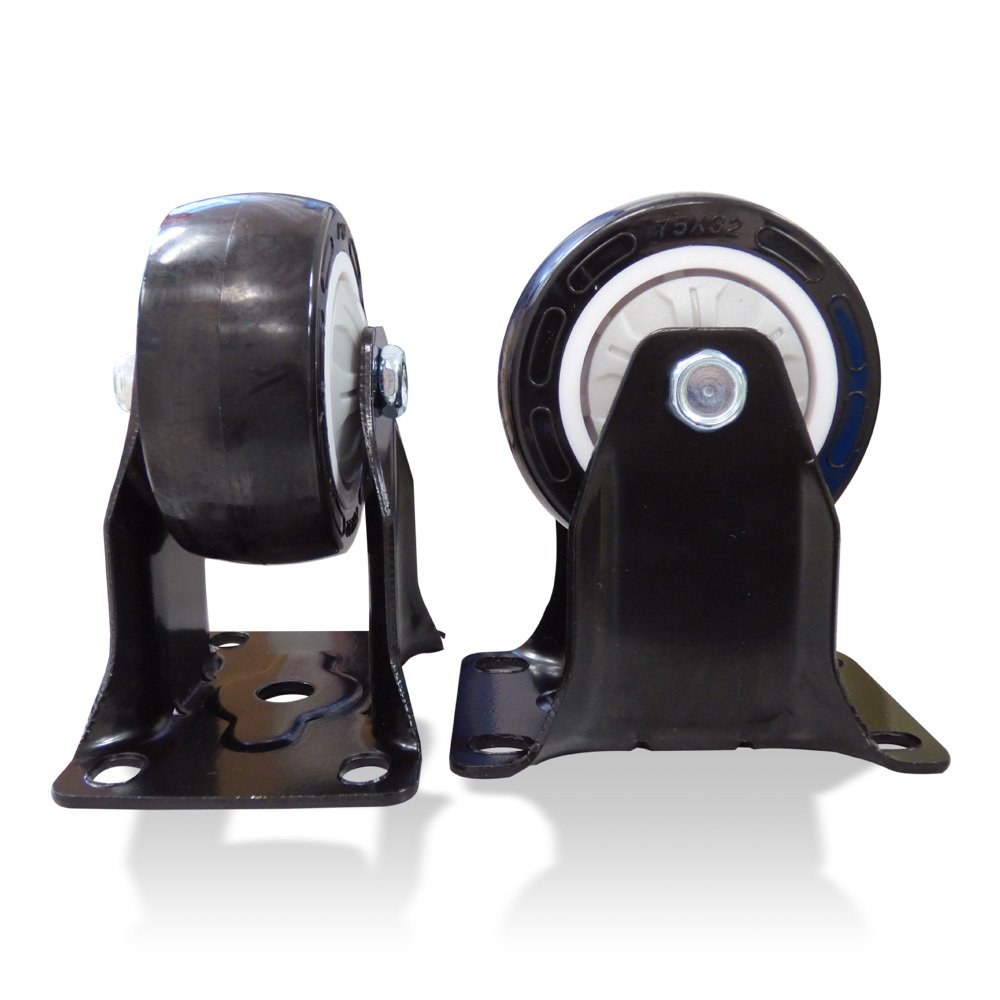 Valet Podium Black Fix Caster, Set of 2 - Traffic Cones For Less