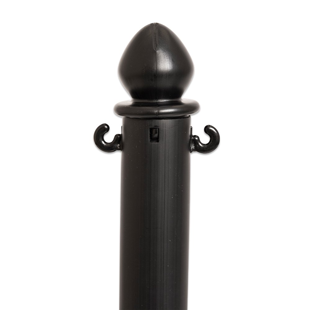 Plastic Stanchion Post and Chain Barrier Kit