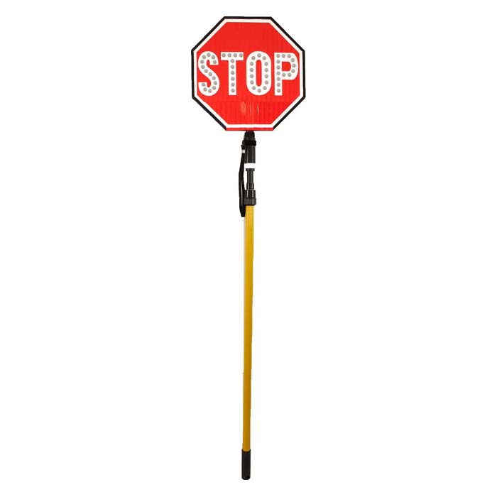 LED 24" Stop/Slow Sign - Traffic Cones For Less