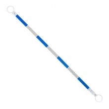 Retractable Delineator Bar Blue & White