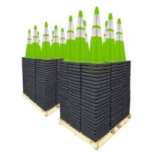 Two Pallet Bundle 36" Traffic Cones w/6" & 4" 3M Reflective Collars