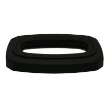 Valet Black Vertical Panel with White Arrow Reflective Sign V10