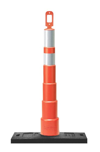42 Inch Channelizer Cone Orange Grip-N-Go - Traffic Cones For Less
