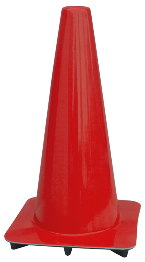 Lakeside 18" Red Traffic Cone, Made in USA - Traffic Cones For Less
