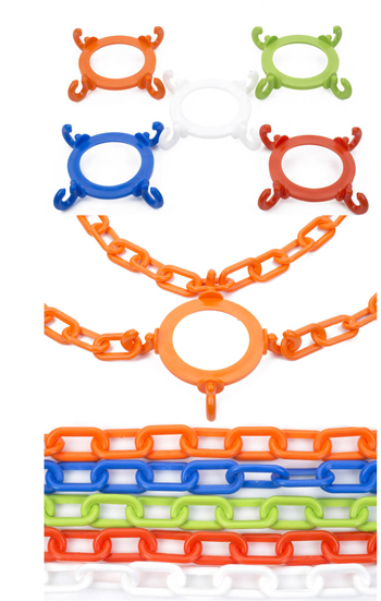 Traffic Cone Chain Adapter, Pack of 6 - Traffic Cones For Less