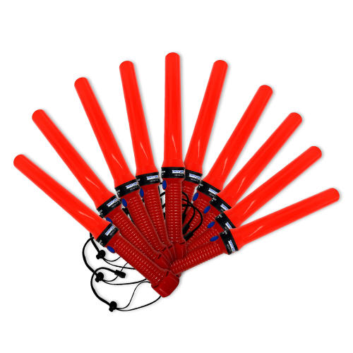 Heavy Duty Airplane Marshalling Wand L8960-10 Bundle