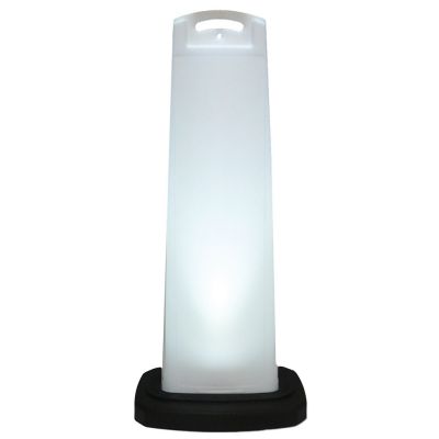 Blank White Vertical Sign Panel - Traffic Cones For Less