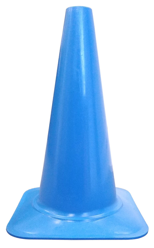 18 Inch Blue Sport Cone, 2.5 lbs - Traffic Cones For Less