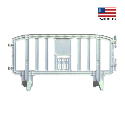 Movit Plastic Crowd Control Barricade - White