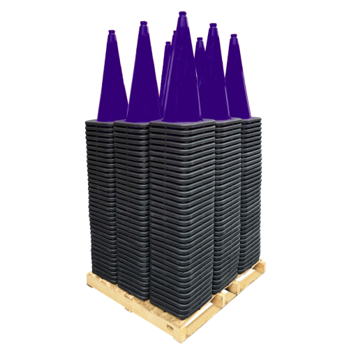 Exclusive Pallet Bundle 28" Purple Traffic Cones