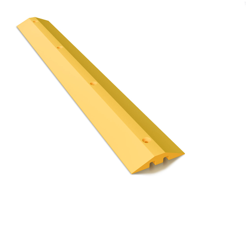 6’ Standard Speed Bump w/Channels - Yellow - Traffic Cones For Less