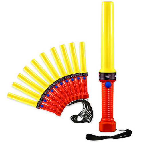 Heavy Duty Marshalling Aviation Dura-Wand Yellow