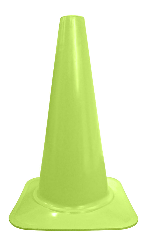 Sport Cone 18" Fluorescent Lime - Traffic Cones For Less