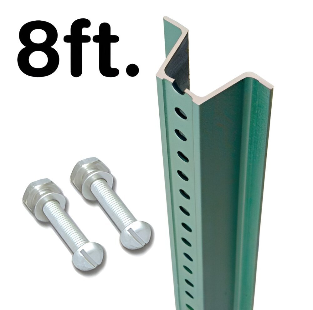 U-Channel Sign Post Kit - 8 foot tall, Standard