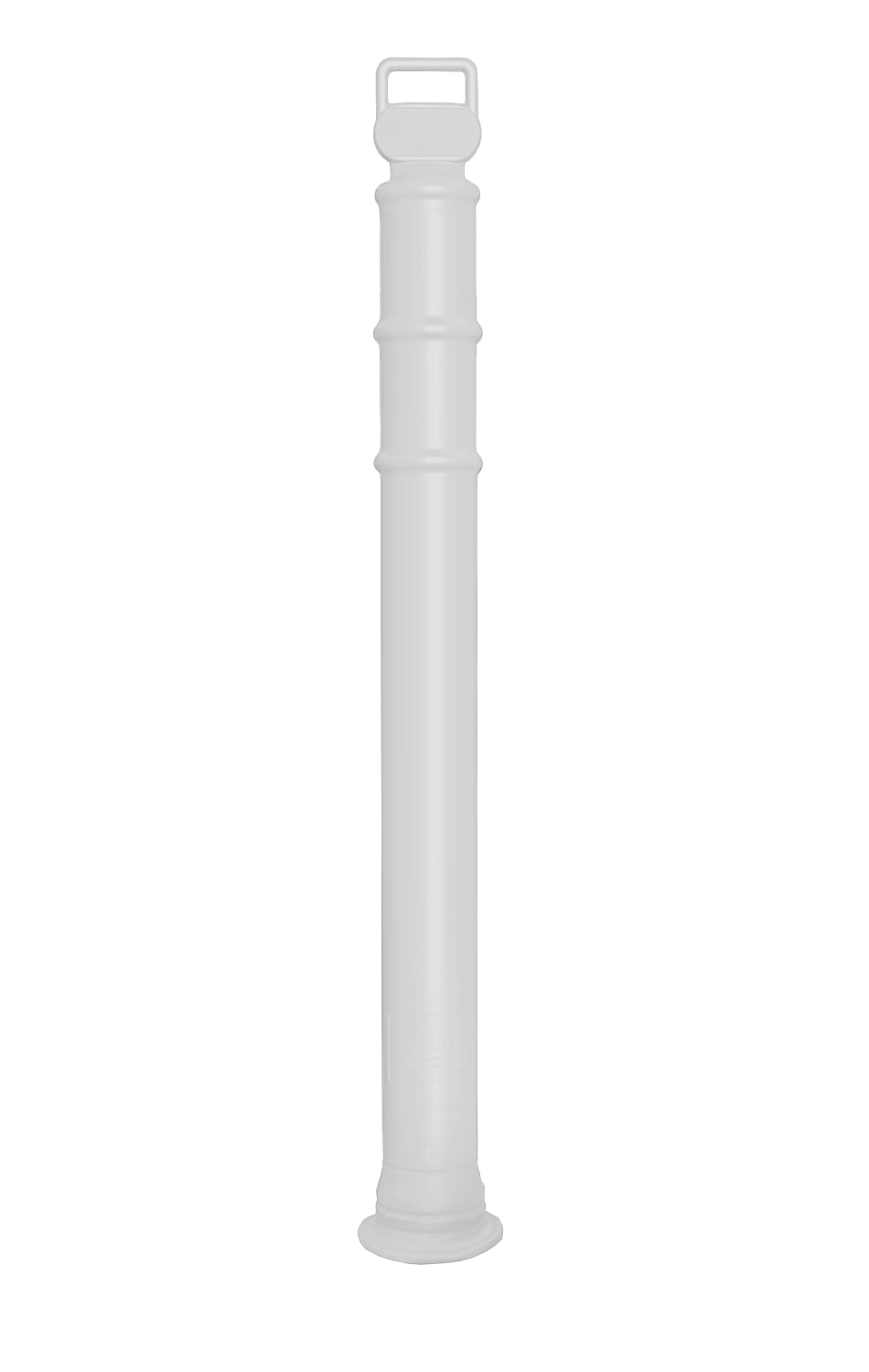 EZ Grab Premium White 45" Delineator Post - Traffic Cones For Less