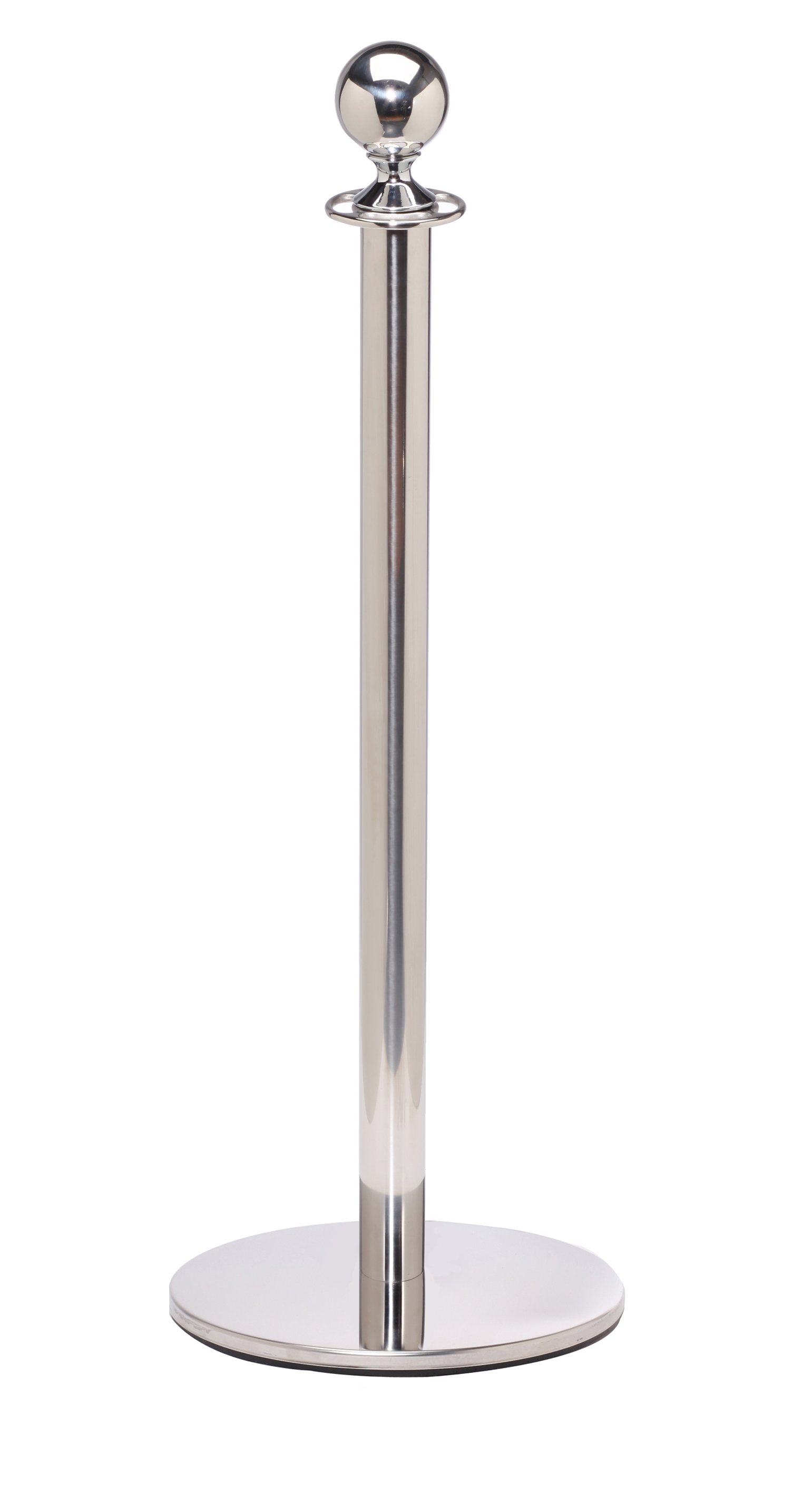 Elegance Metal Rope Stanchion with Stainless Ball Top