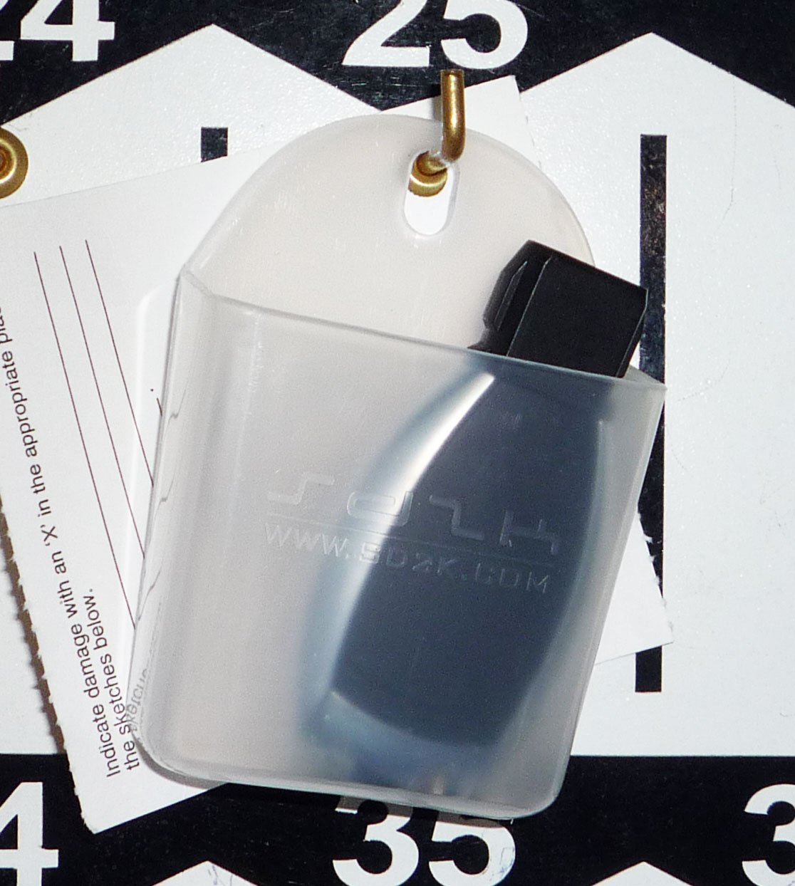 Kangaroo Valet Key Holder Pocket Storage Case - Box of 100