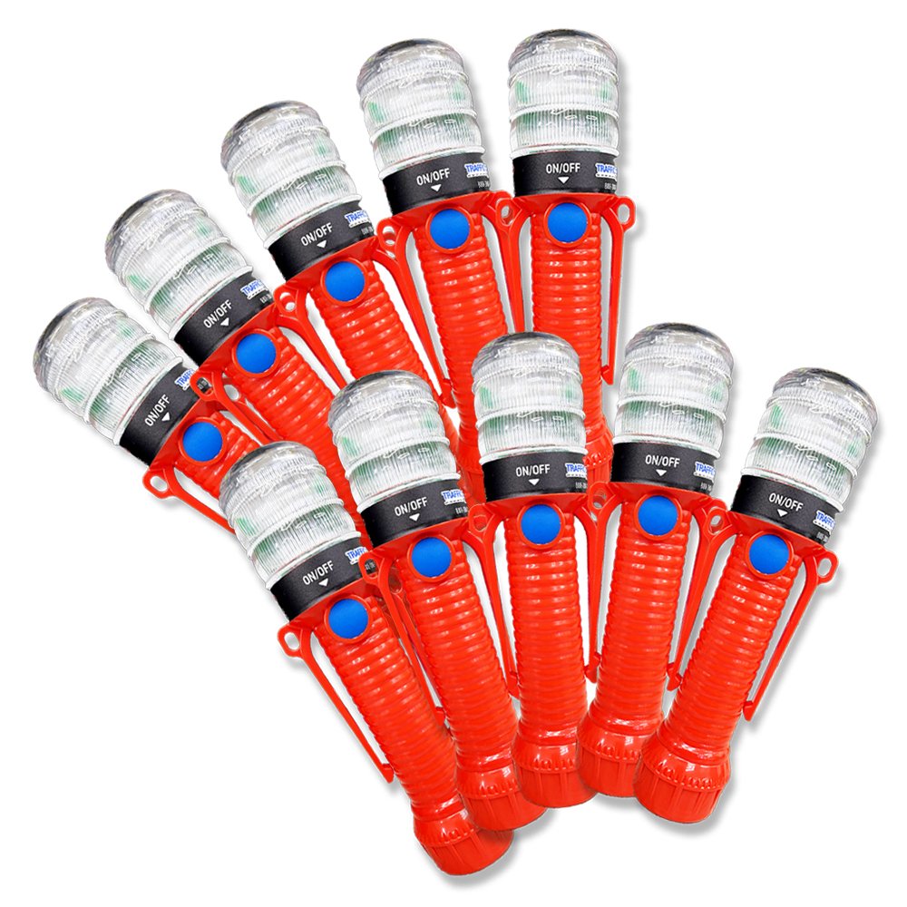 Aviation Grade Marshalling Flare Wand Bundle 10 Pack