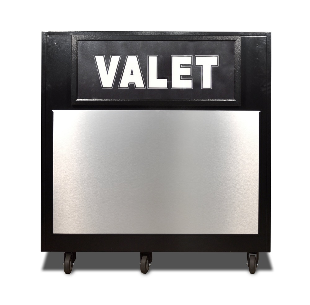 LUX Valet Podium w/Digital Lock and 200 Hooks