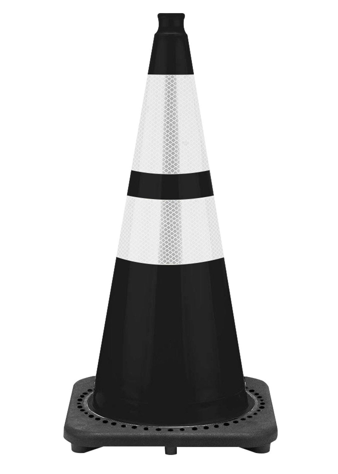 Traffic Cone Clipart Black And White