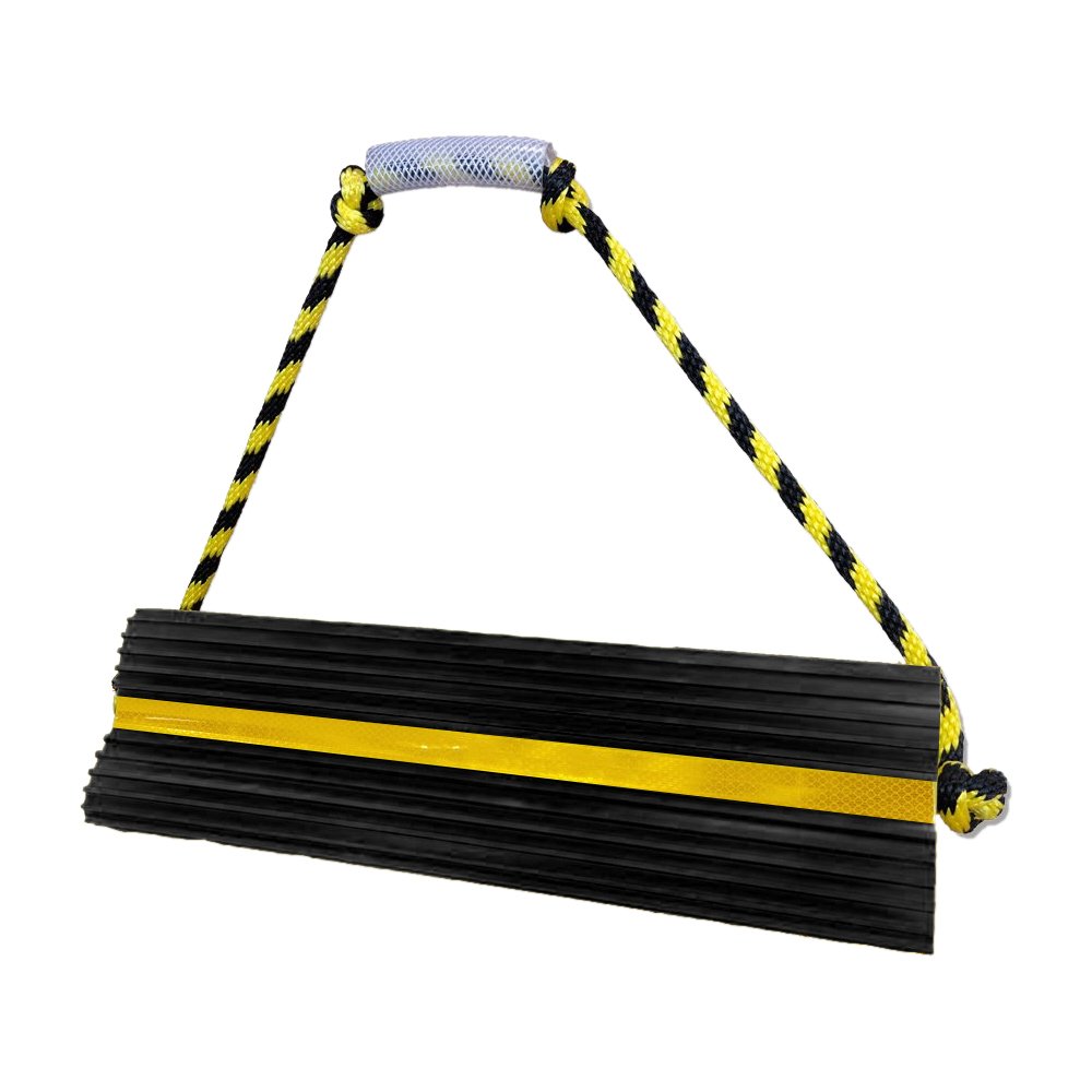 Custom Premium Aircraft Chock w/Rope Handle