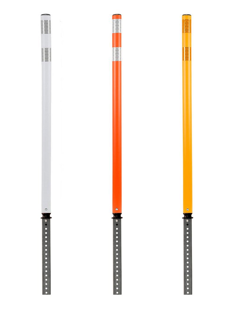 Omniflex 48" Tubular Ground Mount Traffic Delineator Post