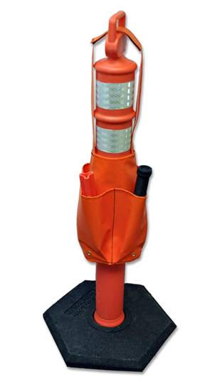 Cone Caddy for Delineator - Traffic Cones For Less