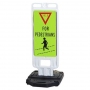 Vertical Panel Step-N-Lock - Stop For Pedestrians - Traffic Cones For Less