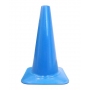 18" Navy Blue Traffic Cone Black Base with Reflective Collar