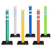 40" Surface Mount Tubular Traffic Delineator - Traffic Cones For Less