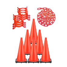 Buy traffic cones by the dozen or by the pallet