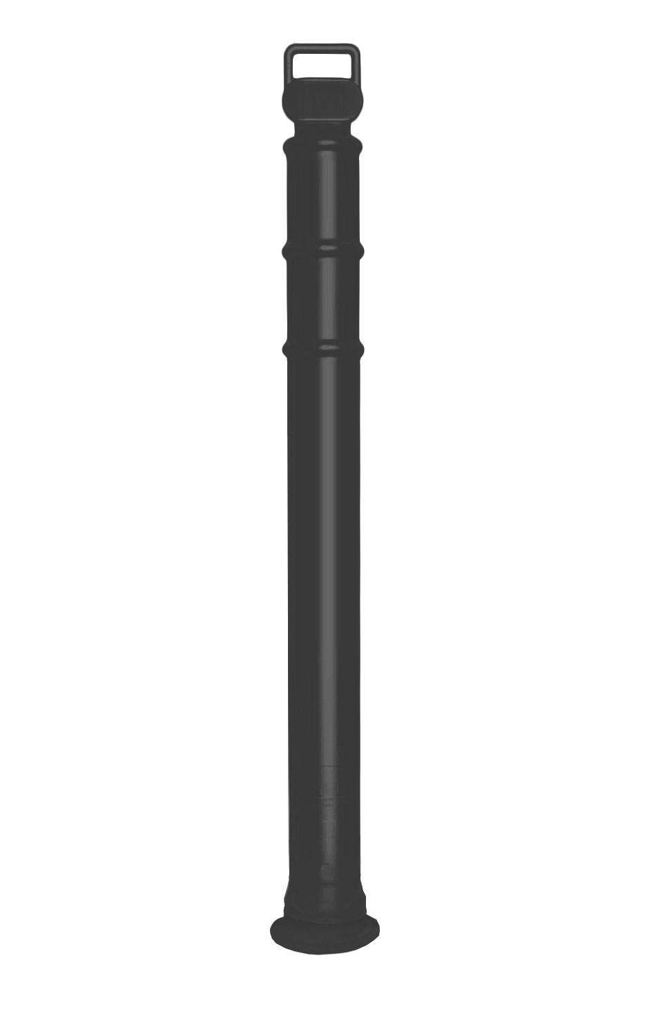 EZ Grab Premium Black 45" Delineator Post - Traffic Cones For Less