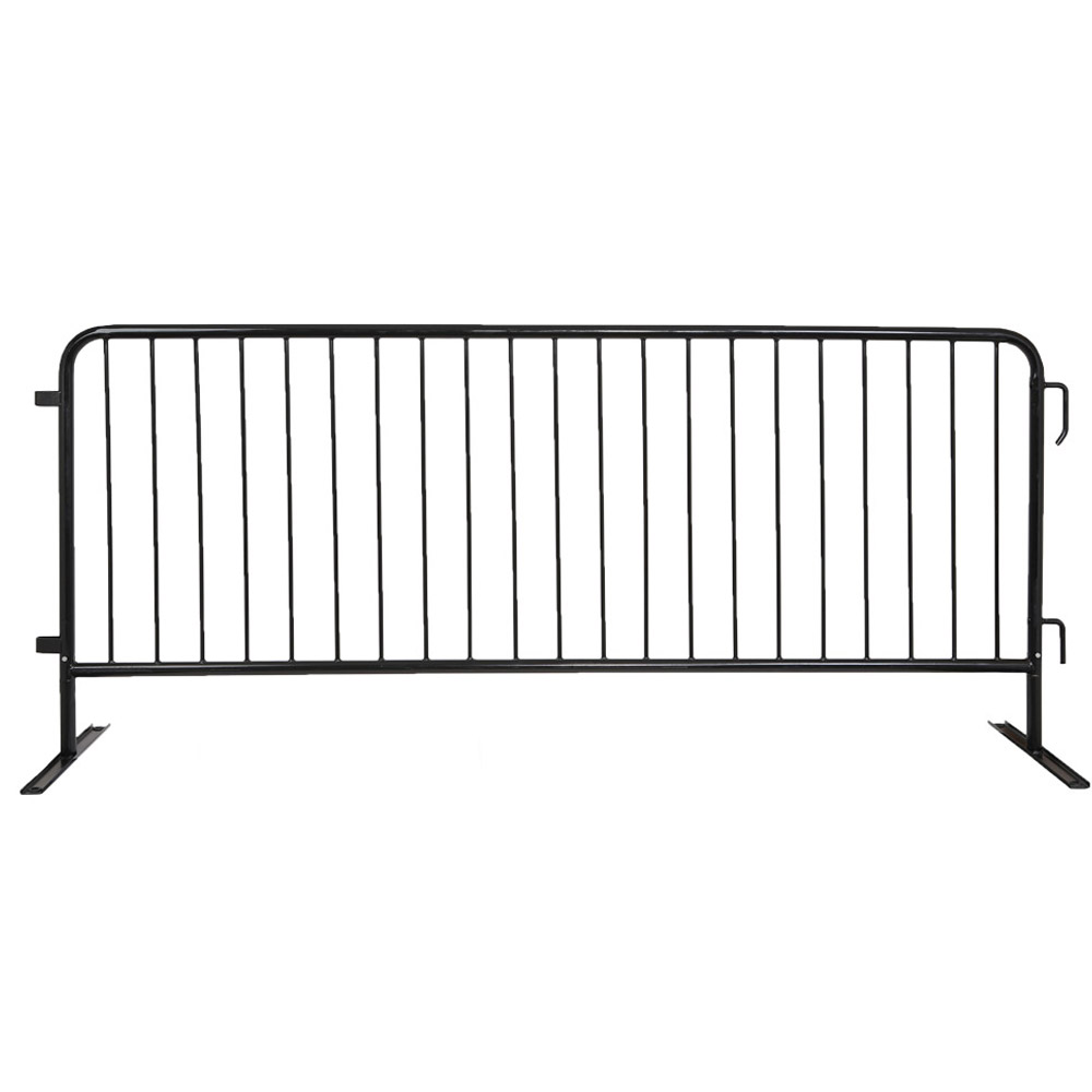 Flat Foot Metal Barricade 8 Feet - Traffic Cones For Less